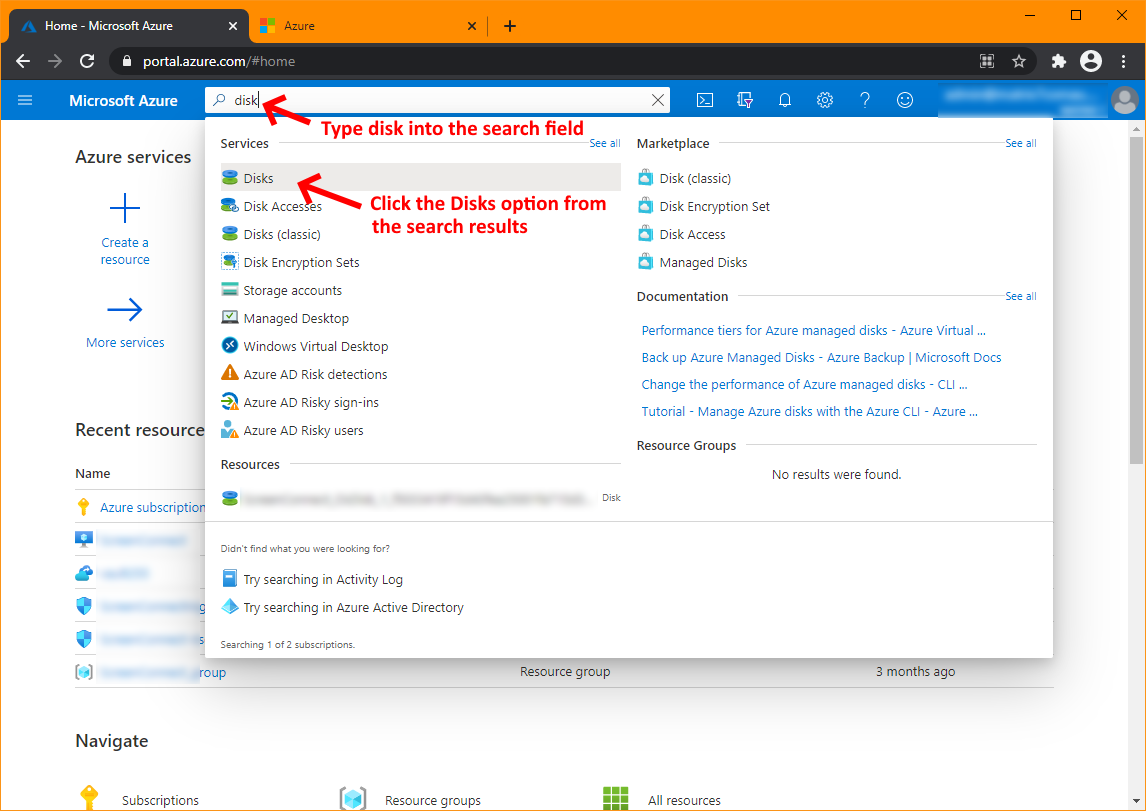 Azure VM Delete Disk from Subscription | Matrix 7