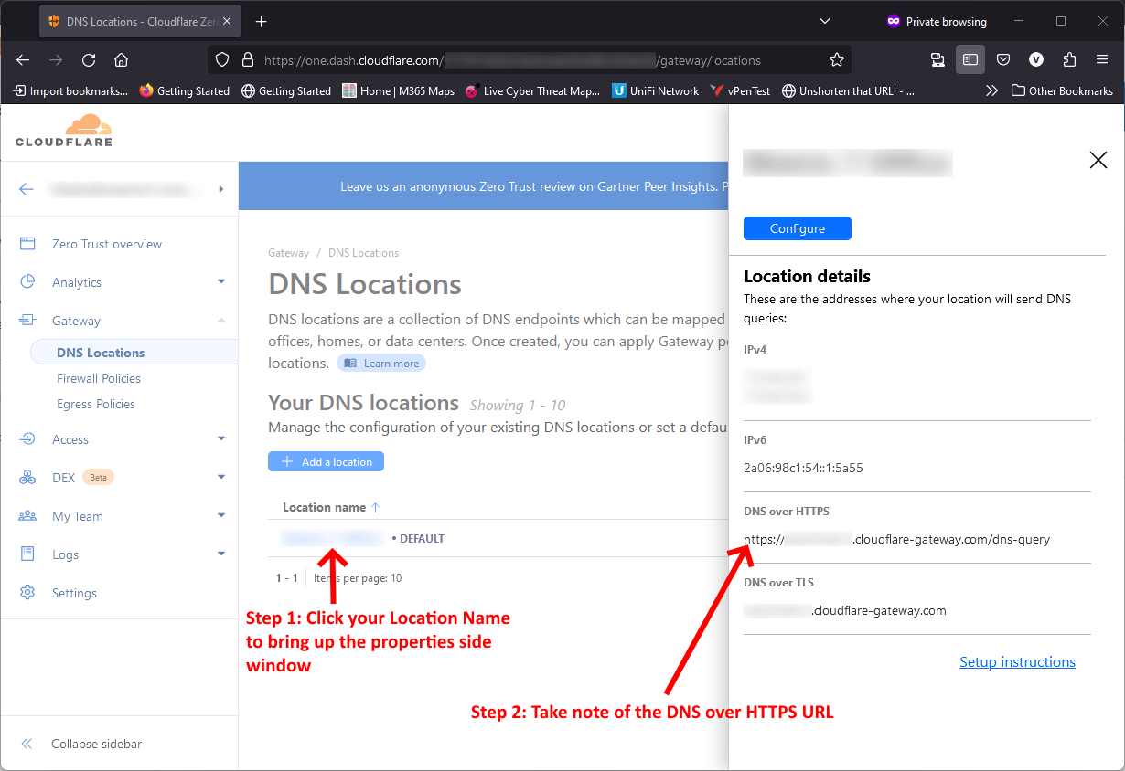 Mikrotik - DNS over HTTPS Using Cloudflare Gateway DNS Locations | Matrix 7