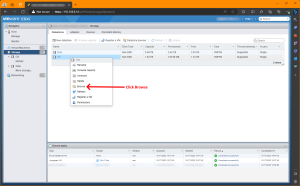 ESXi 7 U1 Move VM from One Datastore to Another | Matrix 7