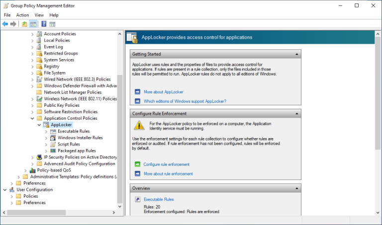 Win 2022 Create AppLocker GPO | Matrix 7