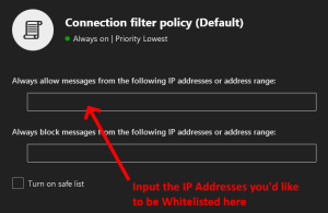 Microsoft Defender Whitelist Domain and IP Addresses, Previously Called ...